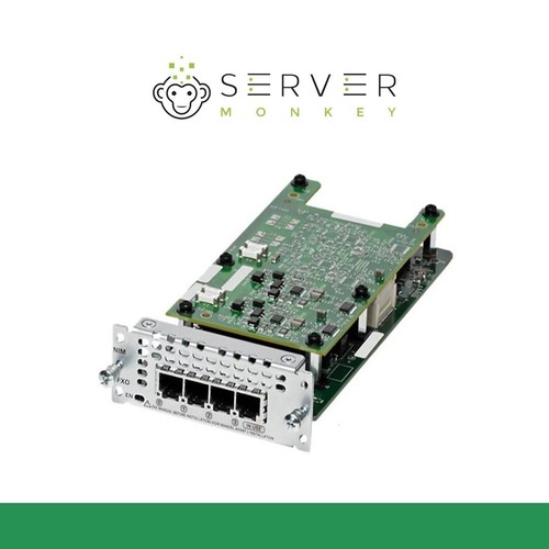 Cisco NIM-4FXO 4-Port Network Interface Module for ISR 4000 Series | eBay