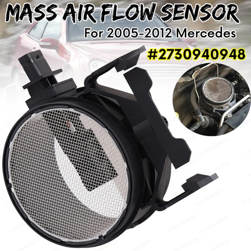 MAF Mass Air Flow Sensor For 05-12 Mercedes-Benz 2730940948 0280218190 ...