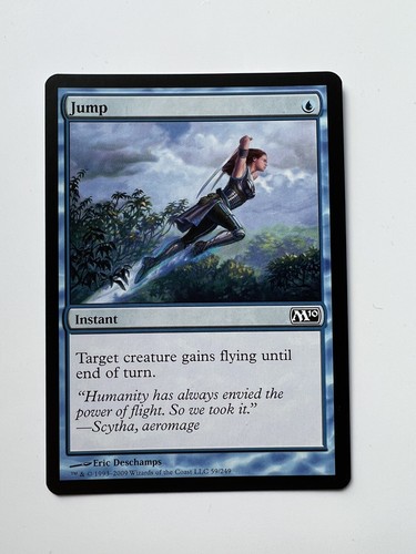 Jump M10 Magic 2010 59/249 MTG Magic The Gathering (MP) x 1 Blue ...
