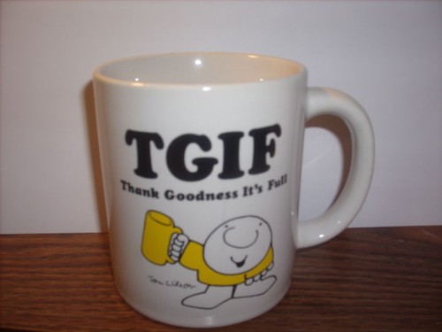 Ziggy TGIF Coffee Mug (White) | eBay