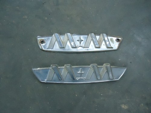 1960's 1970's Cadillac Miller-Meteor M&M Hearse Emblems set of 2 | eBay