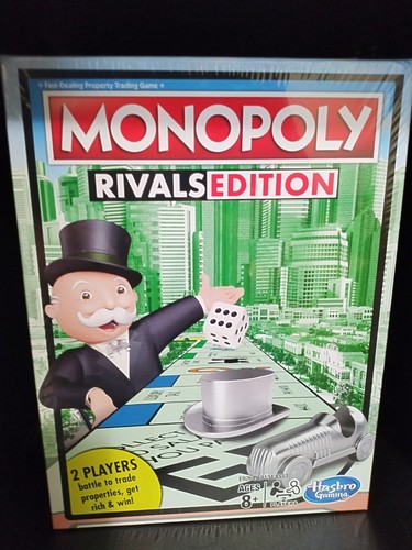 Monopoly Rivals Edition 2 Player Game Hasbro Gaming for sale online | eBay
