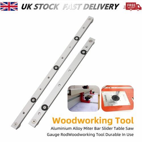 Aluminium Miter Slot Table Saw Sliding Bar 300mm/400mm Miter Bar Slider ...