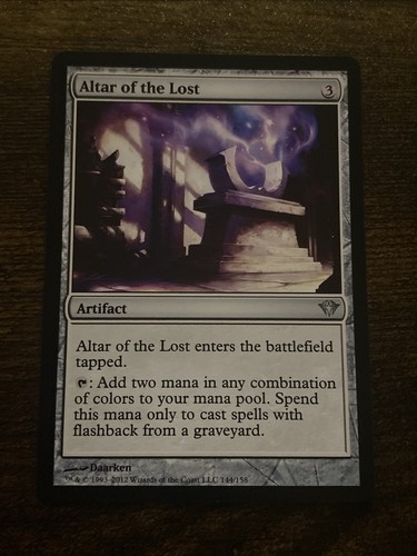 Altar of the Lost 144/158 Dark Ascension MTG Magic The Gathering L3984 ...