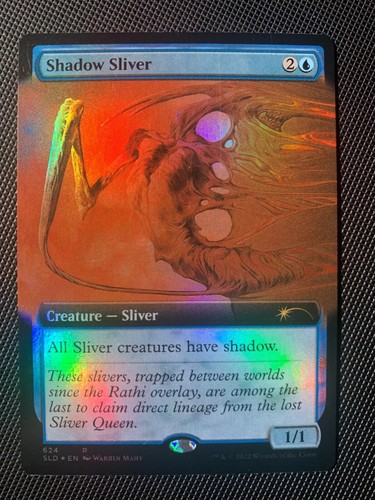Shadow Sliver - Foil Extended Art - Secret Lair MTG | eBay