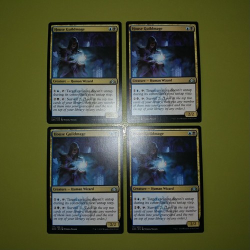 House Guildmage x4 Guilds of Ravnica 4x Playset Magic the Gathering MTG ...