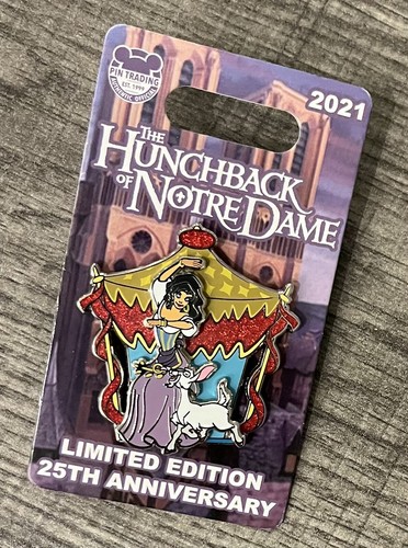 NEW ON CARD! Disney Hunchback Notre Dame 25th Anniversary Metal Enamel ...