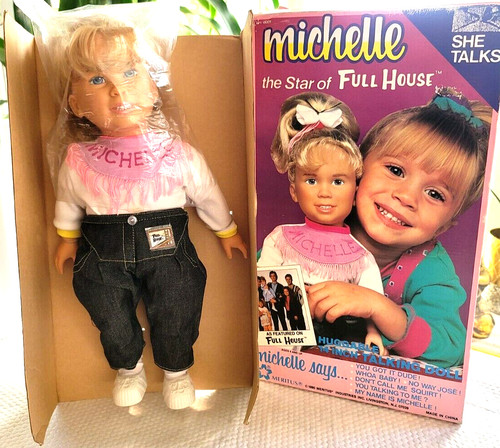 Meritus Full House Michelle 15" Talking Doll 1990 Mary Kate Ashley ...