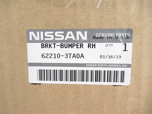 Genuine OEM Bumper Impact Bar Bracket for Nissan 622103TA0A for sale ...