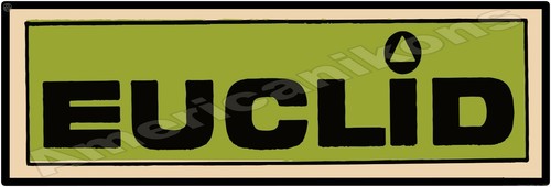 Euclid Road Machinery New Metal Sign, 12" x 36" USA STEEL XL Size - 4 ...