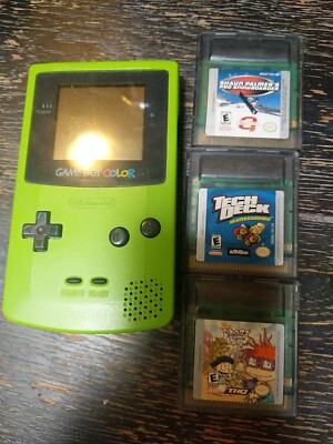Las mejores ofertas en Gameboy Color Verde | eBay