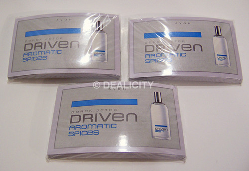 DEREK JETER Driven AROMATIC SPICES Avon Men’s Cologne 30 Sample Cards ...