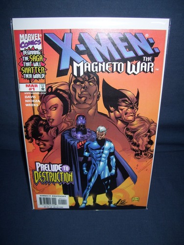 X-Men: The Magneto War #1 Marvel Comics 1999 With Bag and Board | eBay