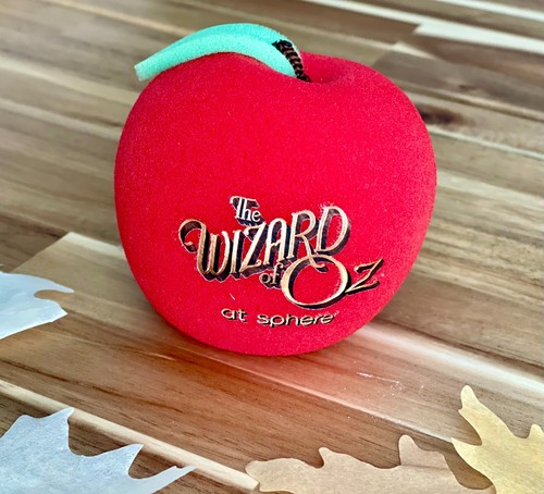 Falling Apple Prop from Wizard of Oz @ The Sphere + leaves & gift bag ...