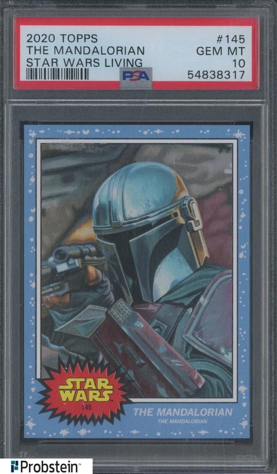 The Mandalorian 2020 Topps Living #145 Base (Print Run: 4,283) Price ...