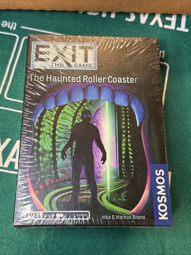 EXIT The Game - The Haunted Roller Coaster - NEW, Sealed | eBay