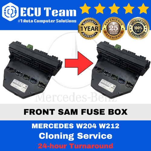Mercedes Front SAM Module Programming Relay Fuse Box Cloning Service ...