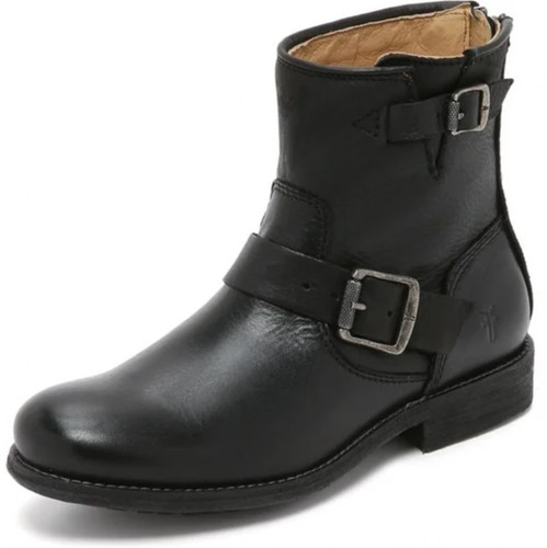 FRYE MEN'S TYLER ENGINEER BOOTS - BACK ZIP HANDCRAFTED ITALIAN LEATHER ...