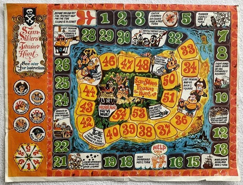 Collectable Vintage “Sam Silvers Treasure Hunt” Baco Foil Advertising ...