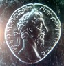 COMMODUS son of Marcus Aurelius 188AD Silver Ancient Roman Coin Genius ...
