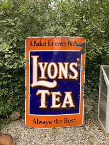 enamel tea sign products for sale | eBay