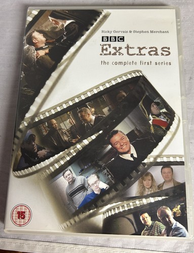Extras Season 1 DVD Original British Comedy Series w/ Ricky Gervais | eBay