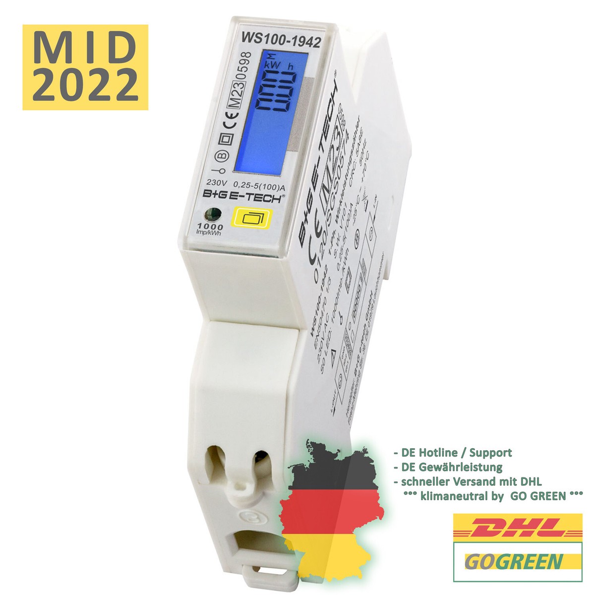 Energiemessgert Umg 104 Fr Die Hutschiene Janitza Hersteller