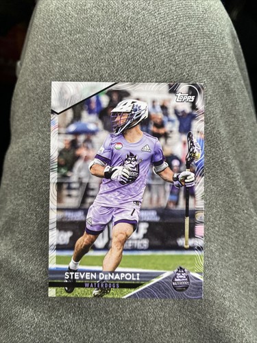 2022 Topps Premier Lacrosse League PLL card STEVEN DENAPOLI | eBay