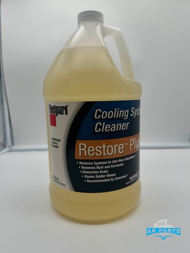 FLEETGUARD RESTORE PLUS COOLANT ADDITIVE SYSTEM CLEANER 1 GALLON CC2638 ...