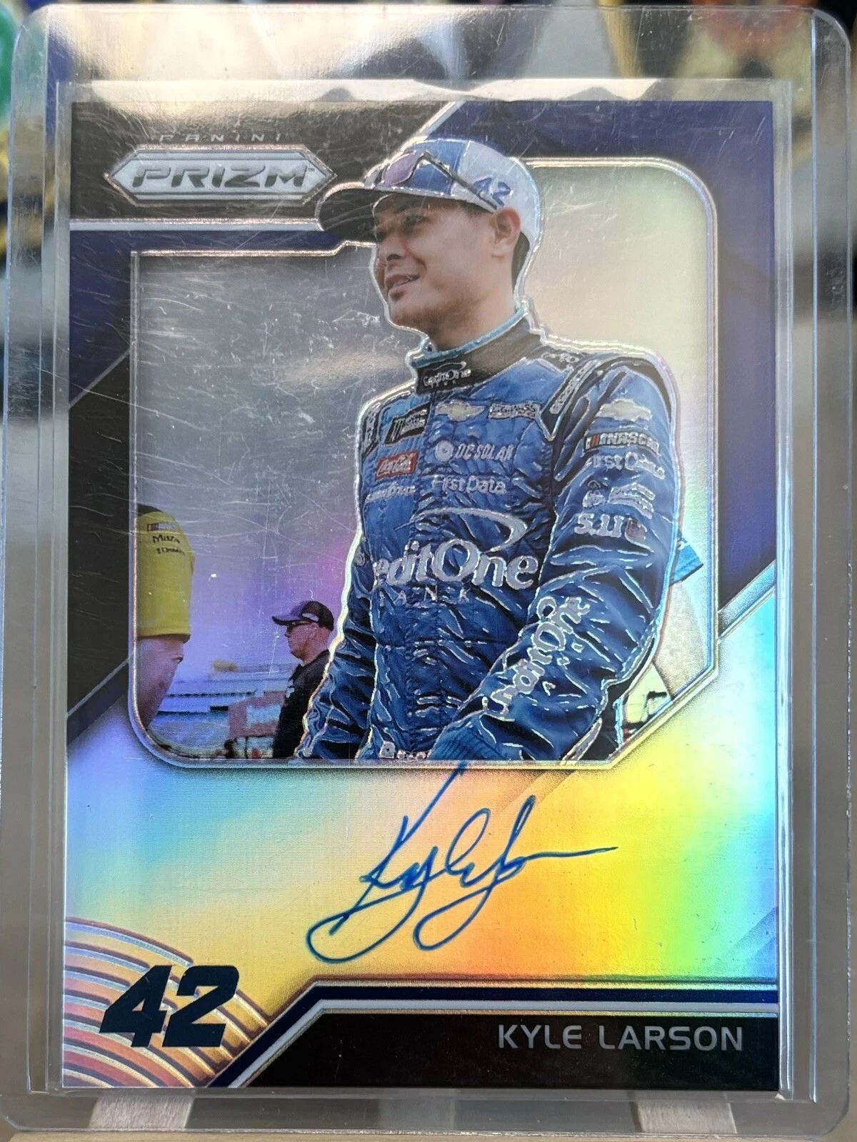 Kyle Larson 2018 Prizm NASCAR #34 Base Price Guide - Sports Card Investor