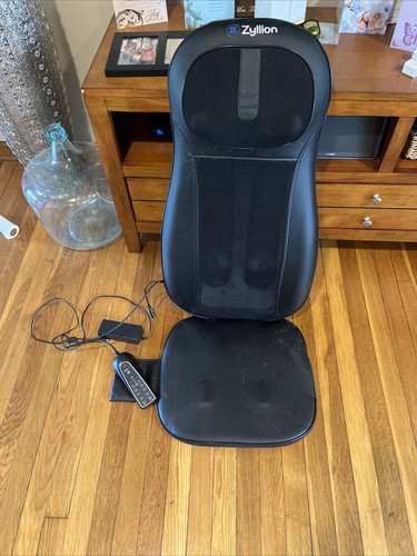 Zyllion ZMA-14 Full Back Shiatsu Massager with Heat Positionable Neck ...