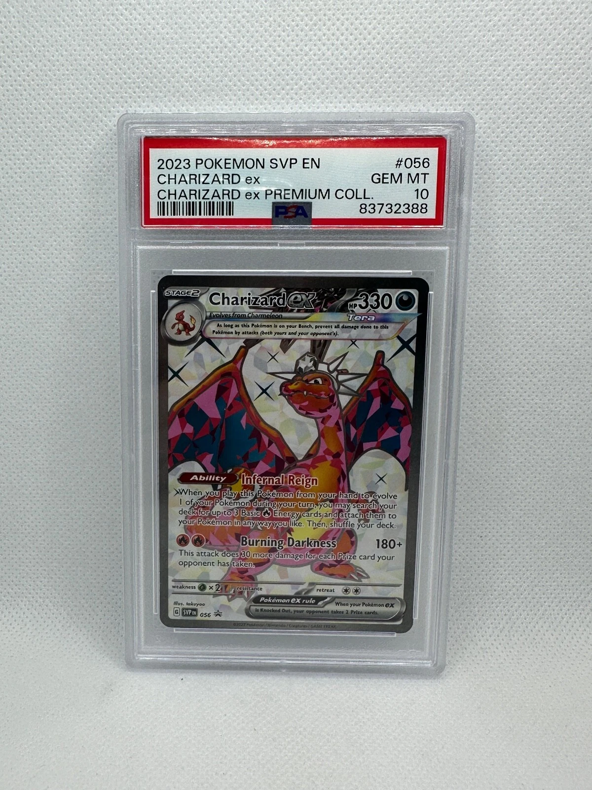 Charizard ex 2023 Scarlet & Violet: Black Star Promo #SVP056 Premium ...