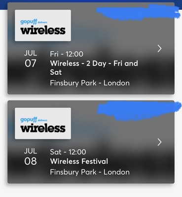 Wireless Festival Tickets for sale | eBay