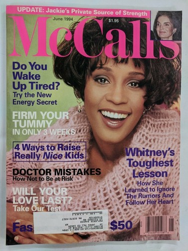 1994 JUNE MCCALL'S MAGAZINE - WHITNEY HOUSTON M338 | eBay