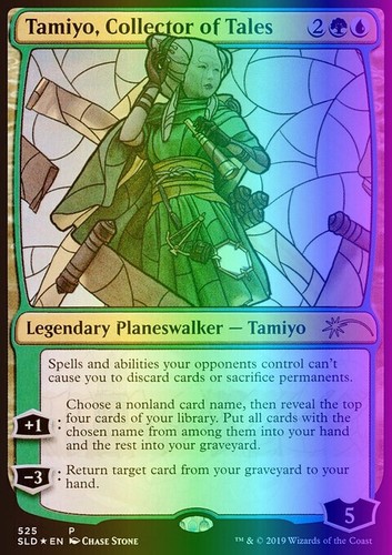 MTG Tamiyo, Collector of Tales (525/1055) Secret Lair Drop Series NM ...