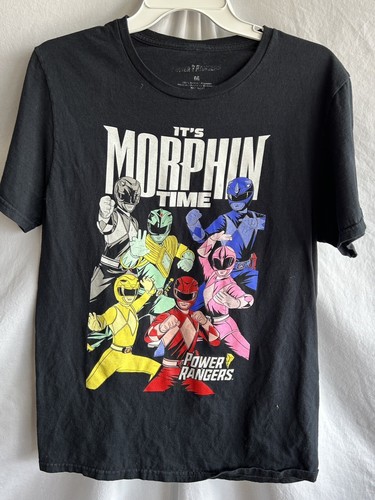 Power Rangers It's Morphin Time T-Shirt Men's Medium Short Sleeve ...