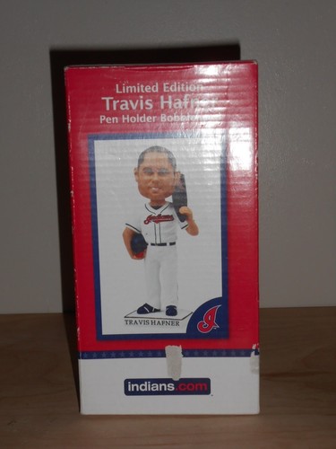 TRAVIS HAFNER BOBBLEHEAD PEN HOLDER CLEVELAND INDIANS SGA | eBay