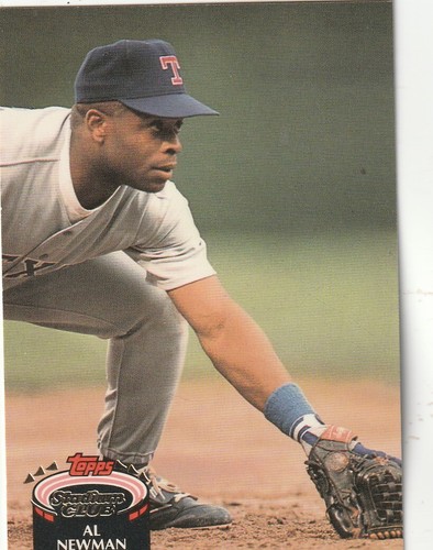 FREE SHIPPING-MINT-1992 Topps Stadium Club Al Newman #821 RANGERS | eBay