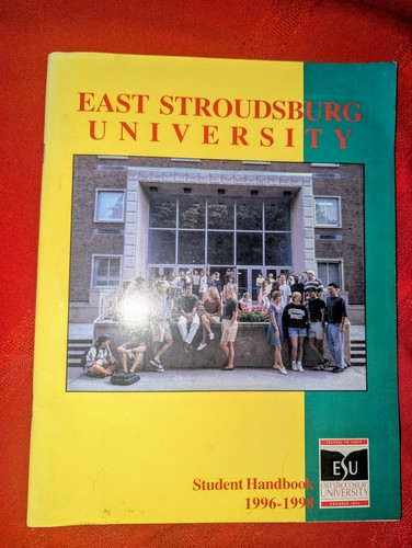 East Stroudsburg State College ESU 1996 student handbook guide ...