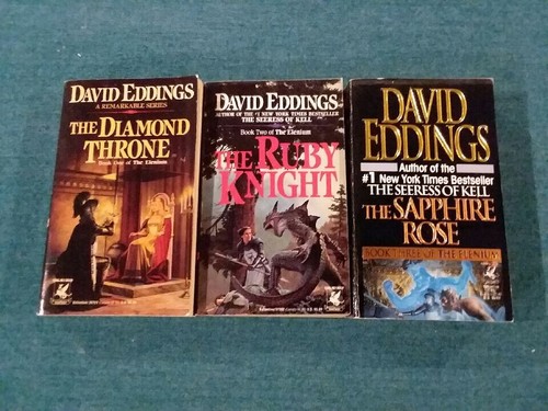 Lot of 3 books by David Eddings The Elenium Complete Set Paperbacks | eBay