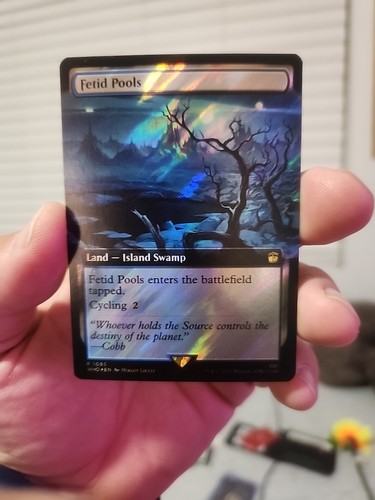 Fetid Pools (Extended Art) (Surge Foil) Universes Beyond: Doctor Who ...