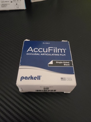 Parkell AccuFilm I Articulating Film Black, Single Sided 280/pkg | eBay