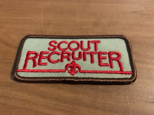 BSA, Vintage Scout Recruiter Patch | eBay