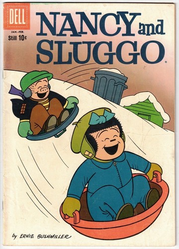 NANCY AND SLUGGO # 174 (DELL) (1960) FRITZI RITZ - PEANUTS (4 pgs ...