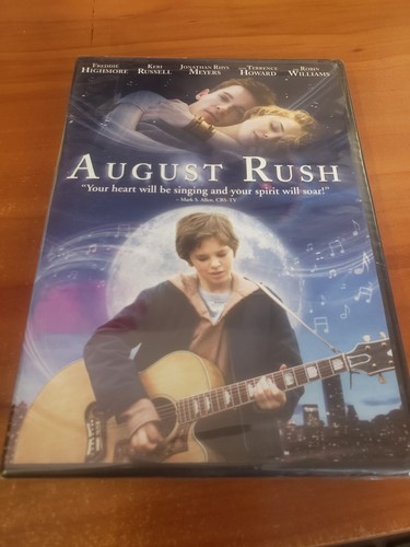 August Rush (DVD 2007 Widescreen/Full Frame) NEW Robin Williams ...