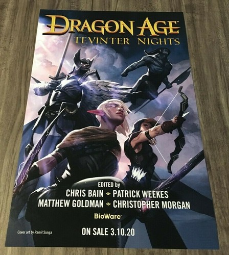 DRAGON AGE Tevinter Nights 2019 NYCC Comic Con EXCLUSIVE PROMO POSTER ...