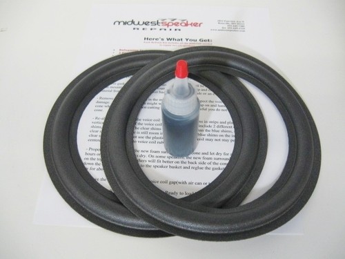 Dynaudio 21W54 21W-5406 24W-100 22W75 24W75 - 8" Refoam Kit - Speaker ...