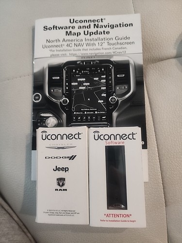 2021 Uconnect Navigation Map Update North America 4C Nav w/12" Screen ...