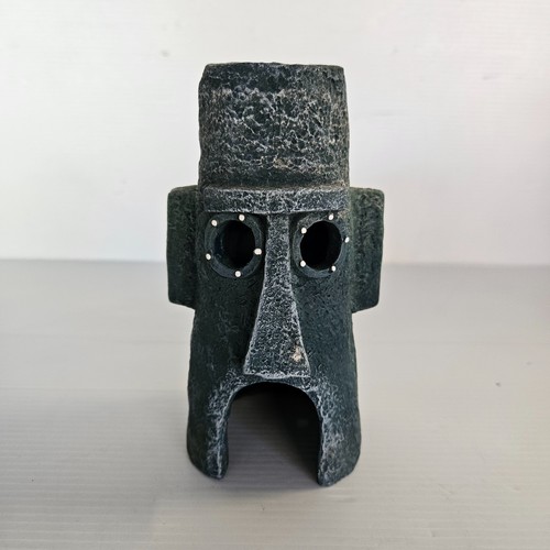 Fish Tank Decoration Spongebob Squidwards House Tiki Head Tank - 6" | eBay