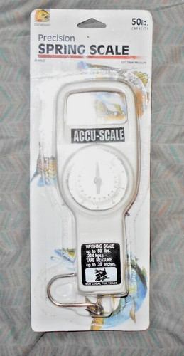 Danielson Precision Fishing Spring Scale W 39 Inch Tape Measure | eBay